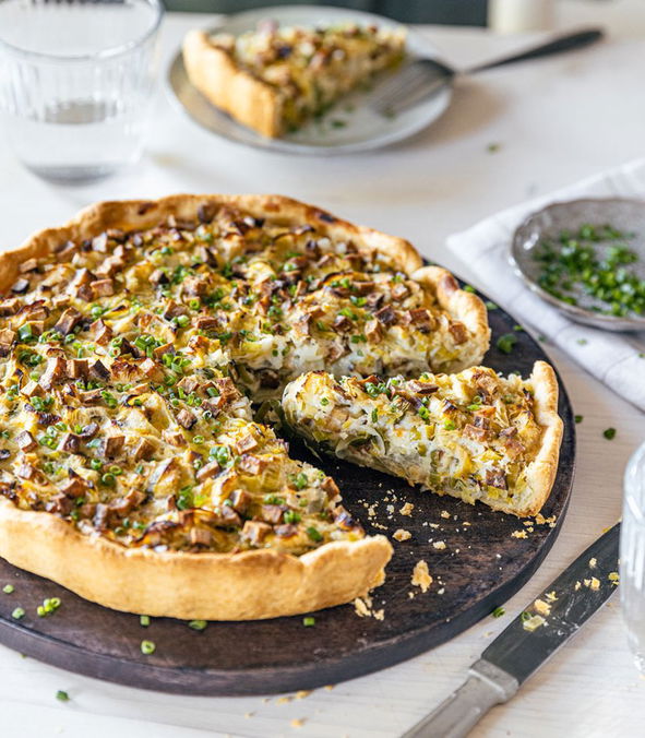 Rezept Vegane Quiche